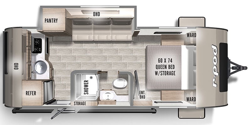 Used 2022 Forest River R-Pod RP-196 Travel Trailer for sale in, Sumner ...