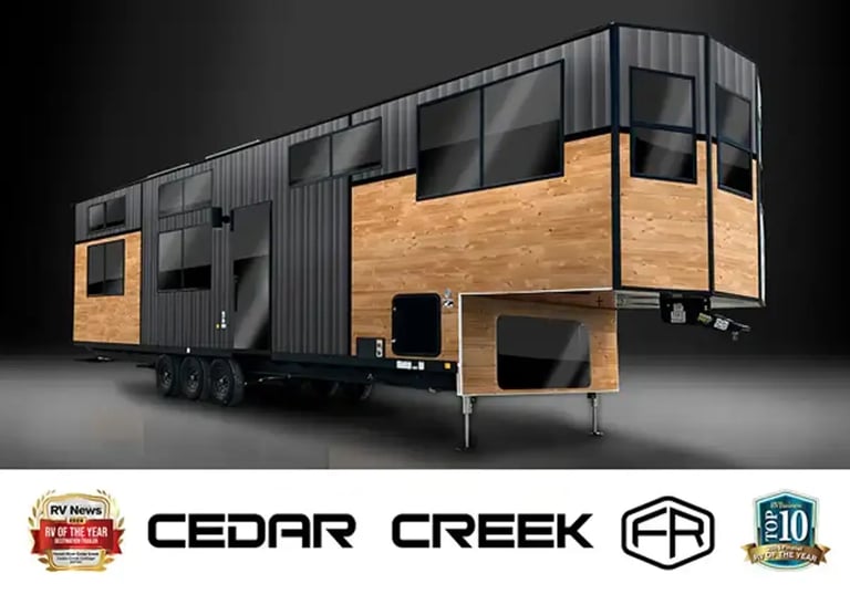 The RV Revolution Goes On: The Cedar Creek Destination Fifth Wheel ...