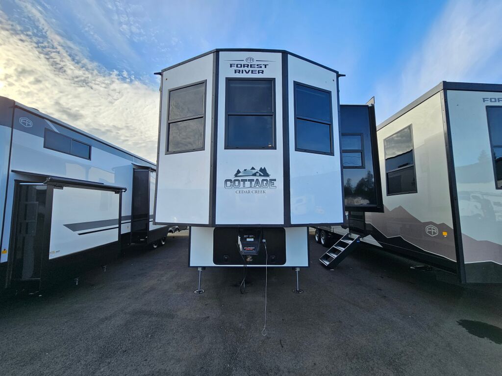 New 2026 Forest River Cedar Creek Cottage 412FWC Destination Trailer ...