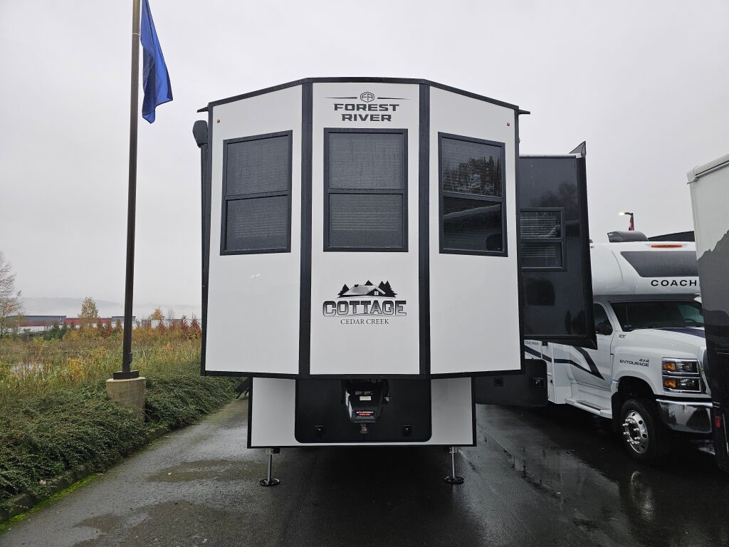 New 2026 Forest River Cedar Creek Cottage 412FWC Destination Trailer ...