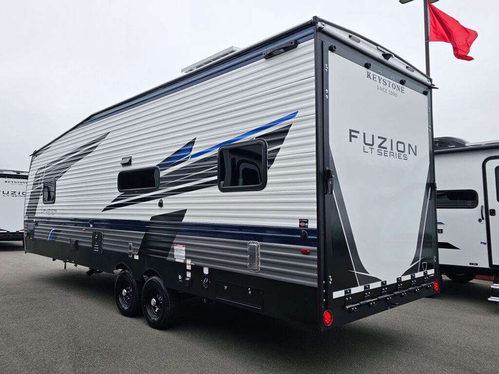New 2026 Keystone Fuzion Impact Aluminum 2813 Toy Hauler, Travel ...