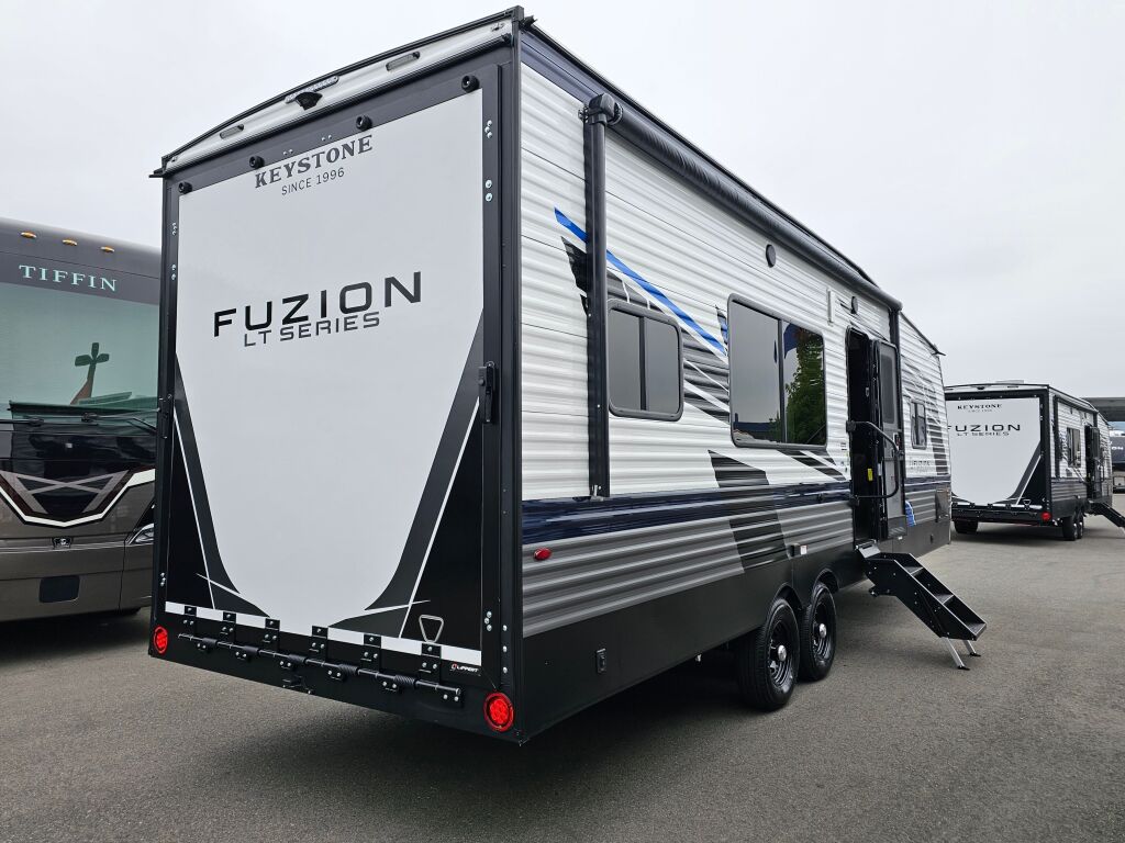 New 2026 Keystone Fuzion Impact Aluminum 2813 Toy Hauler, Travel ...