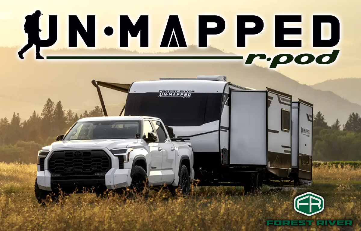 New from Forest River – The Un•Mapped Travel Trailer | Poulsbo RV